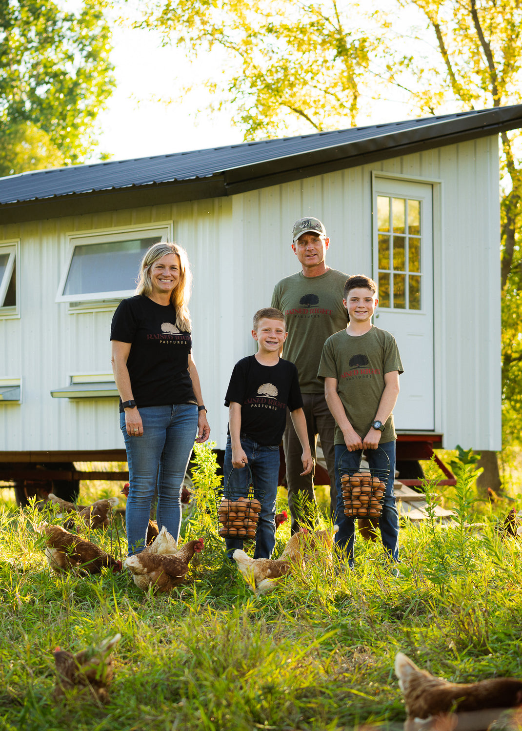 Pasture Raised on Our Metamora, Michigan Veteran-Family Farm – Raised ...